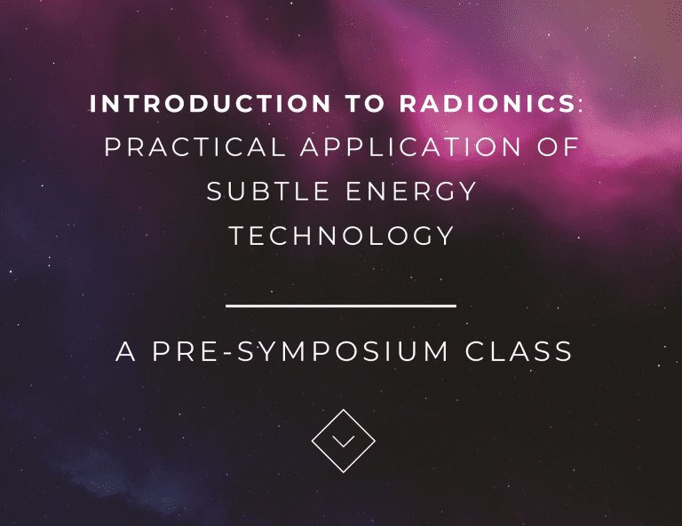 Introduction to Radionics Class | Radionics for Energy Workers